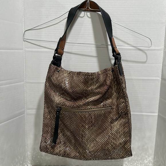 Sondra Roberts | Bags | Sondra Roberts Snakeskin Handbag | Poshmark